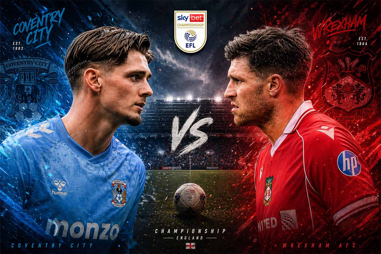 Coventry vs Wrexham April 26 2026: News, Lineups, TV