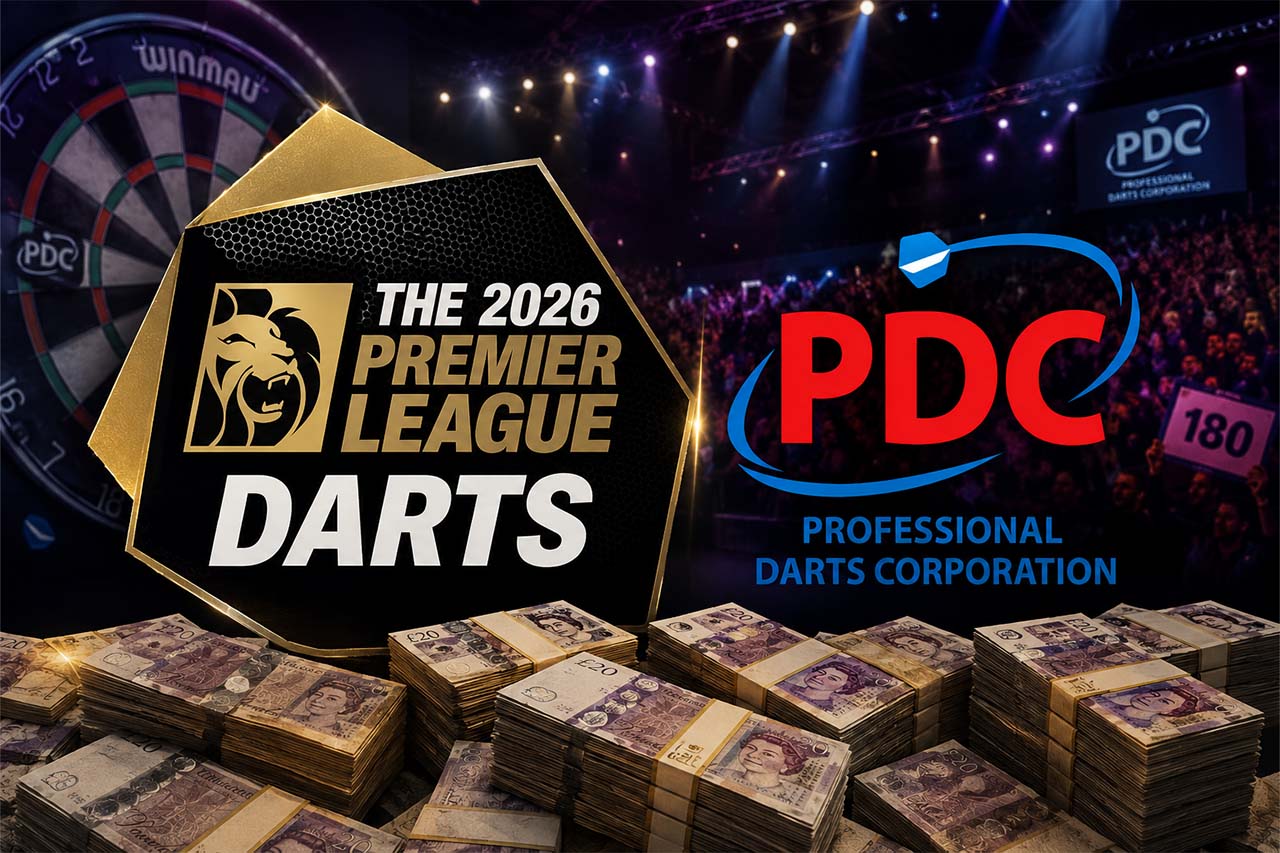 Premier League Darts prize money 2026 revealed